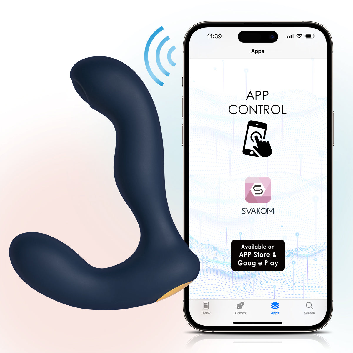 IKER NEO | Interactive Pulsating Prostate Vibrator - SVAKOM®
